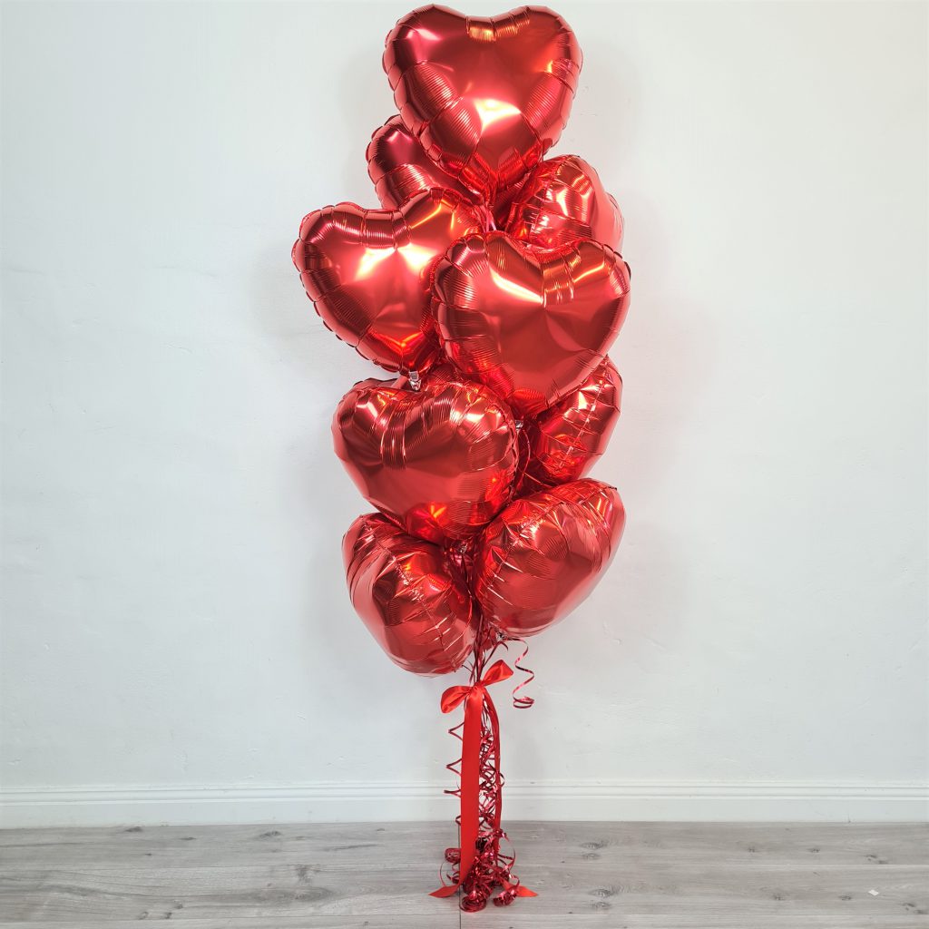 A Dozen Hearts Bouquet - Party Splendour