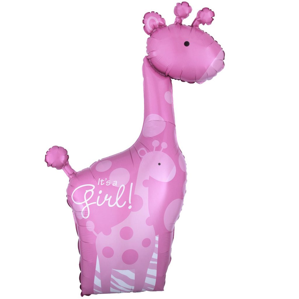 Rose Gold Baby Script Balloon - Party Splendour