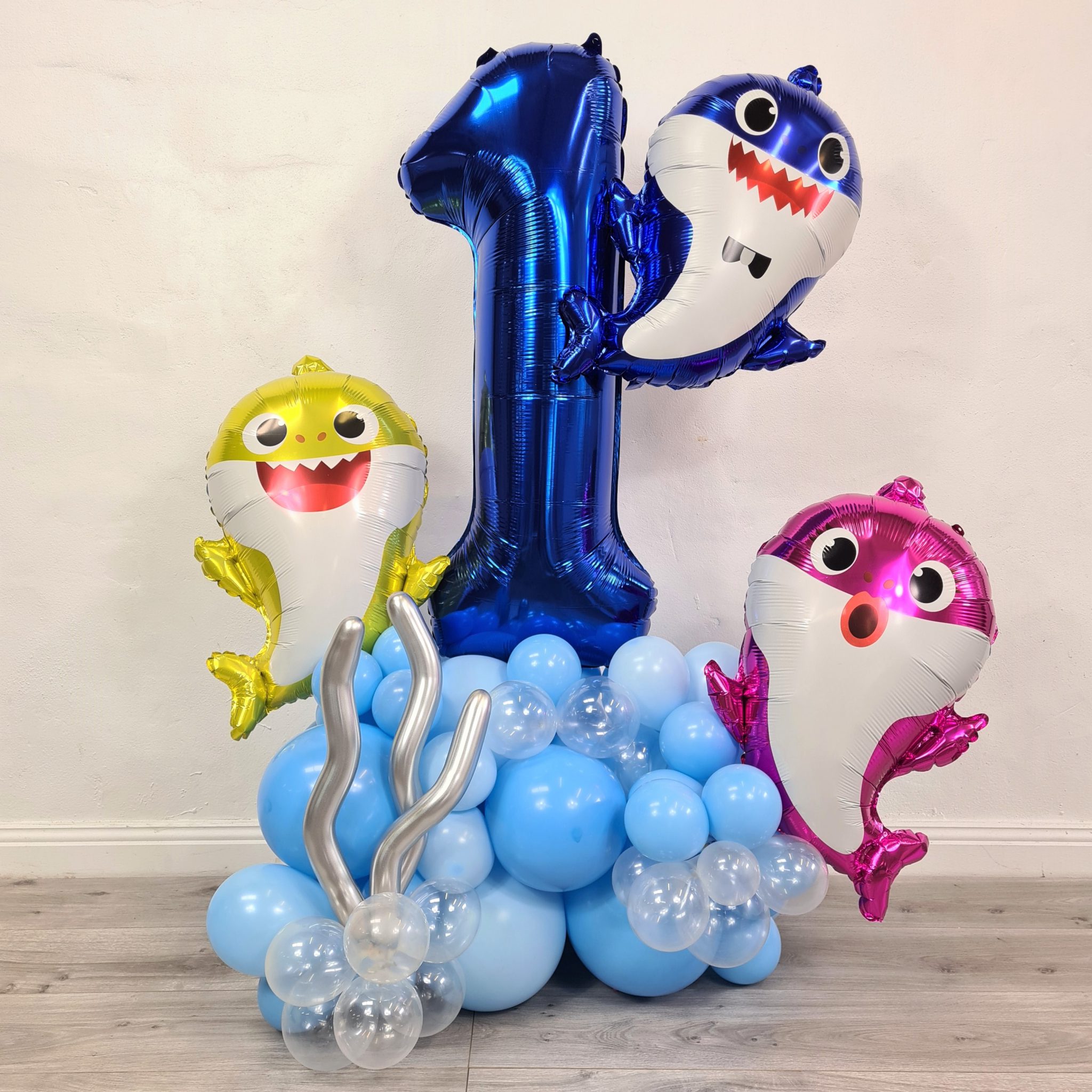 Baby Shark Number Marquee - Party Splendour