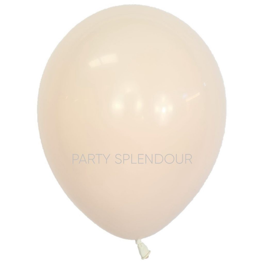 Custom Pale Blush Latex Balloons – Party Splendour