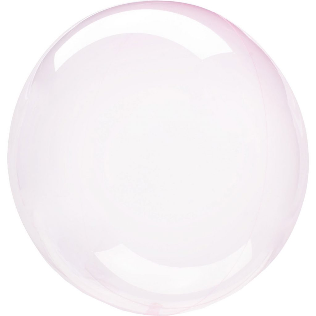 Light Pink Crystal Clearz Balloon - Party Splendour
