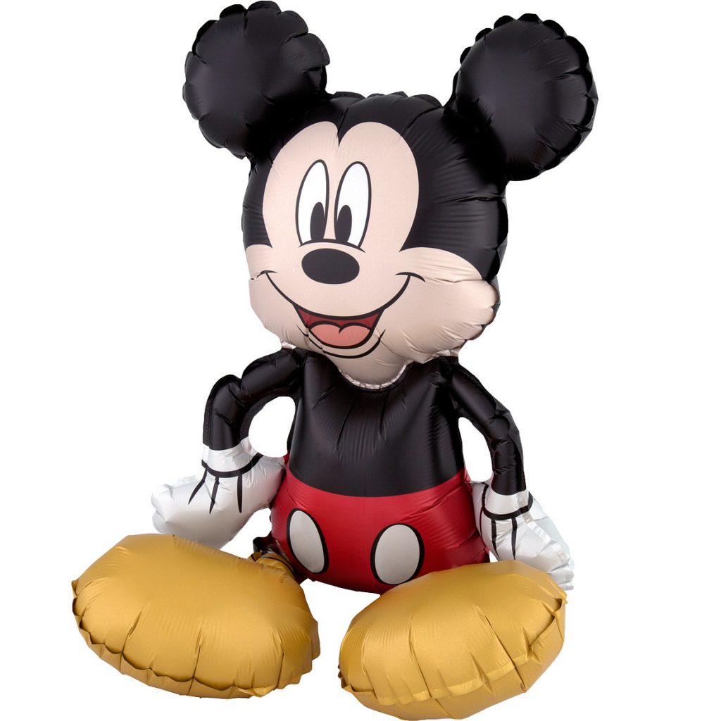 Mickey Mouse Sitting Foil Balloon – Party Splendour
