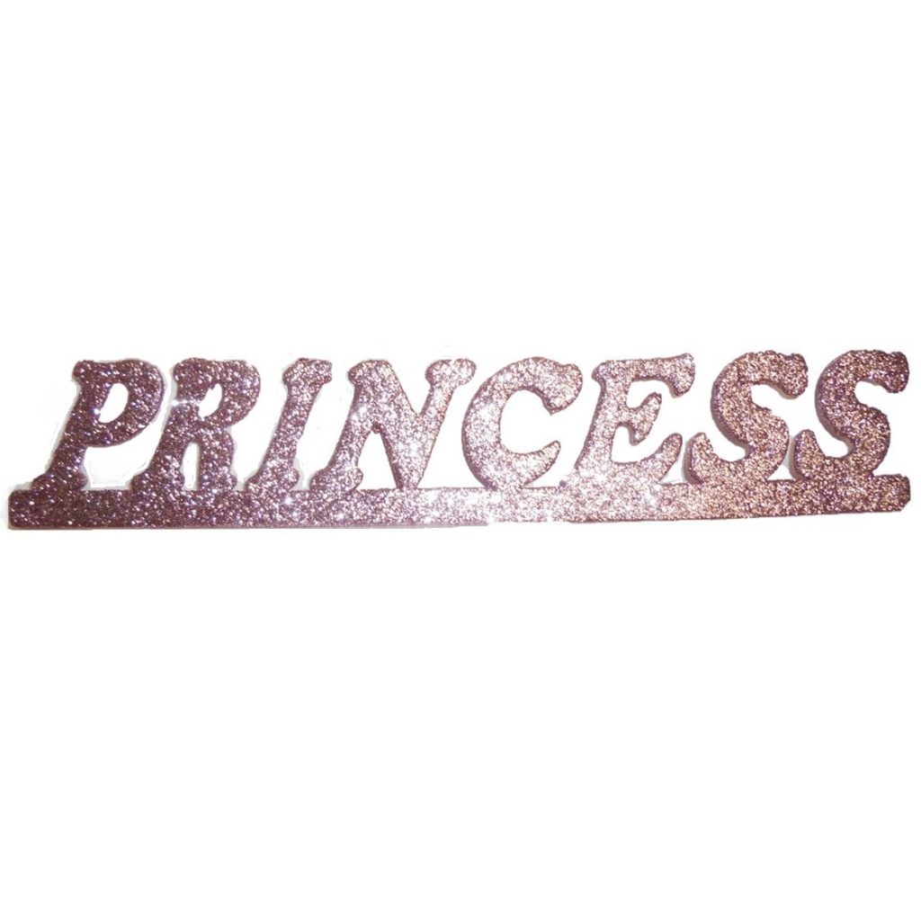 Princess Glitter Sign - Party Splendour