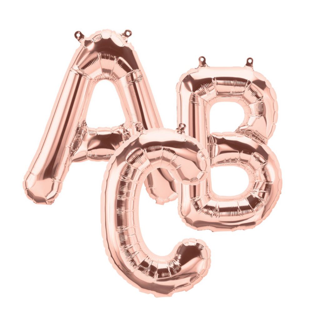 Balloon Letters – Party Splendour