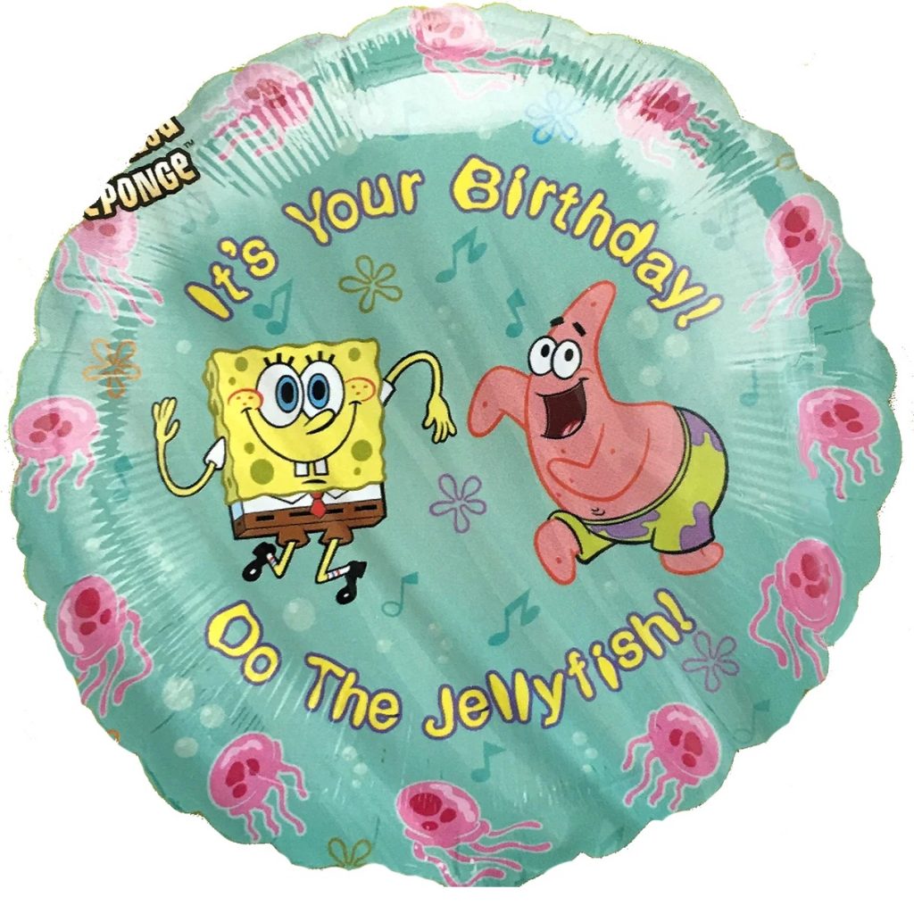 Spongebob Squarepants Its Your Birthday Foil Balloon - Party Splendour