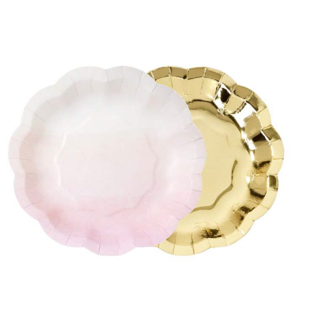 We Heart Pink Plates - Party Splendour