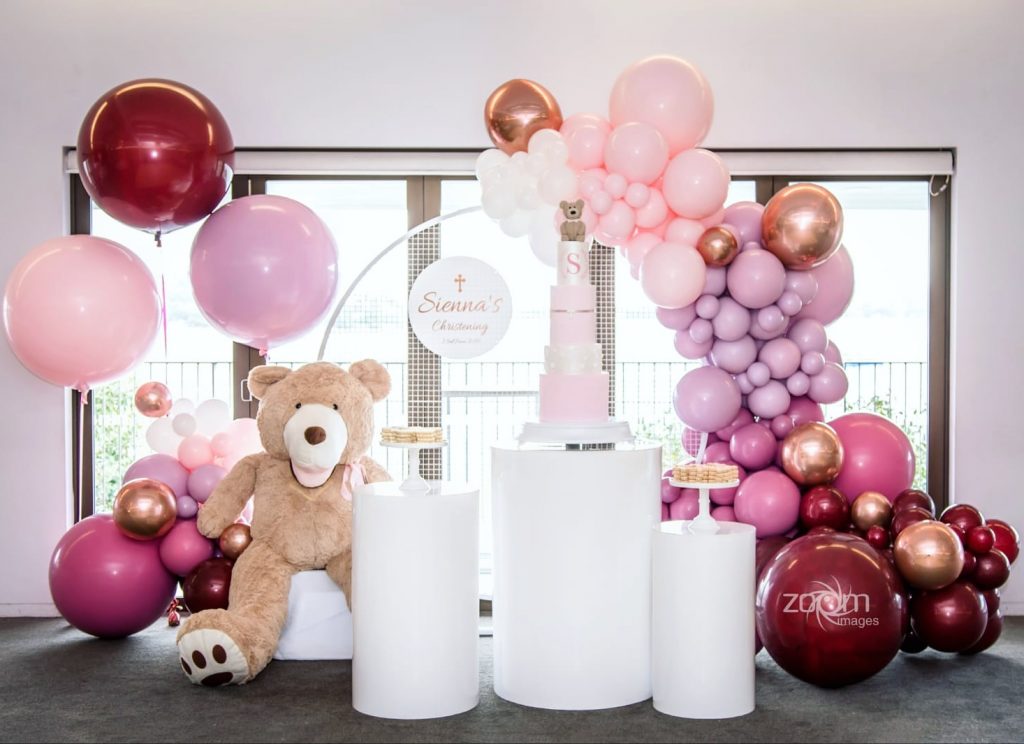 Organic Balloon Garland & Arches – Party Splendour