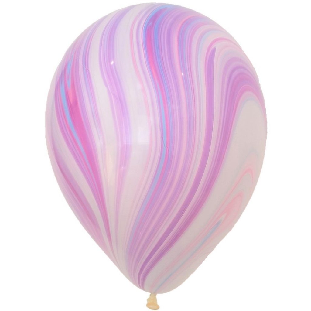 Fashion Marble Agate Balloon - Party Splendour