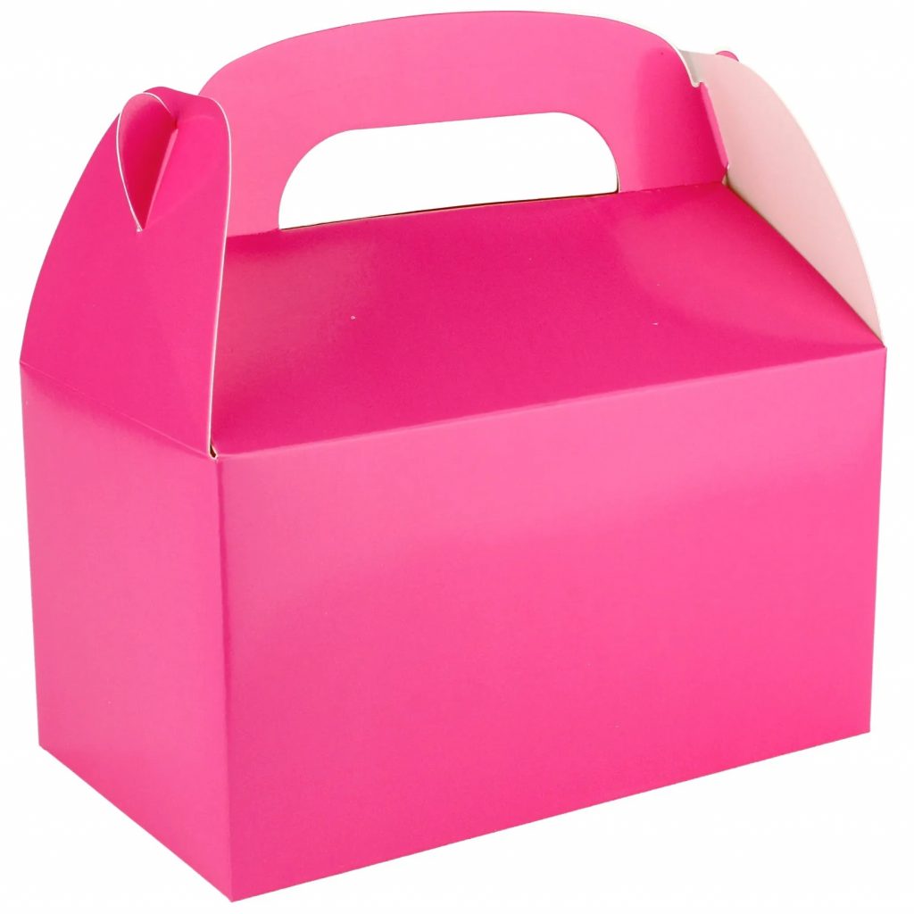 Hot Pink Treat Gable Box - Party Splendour