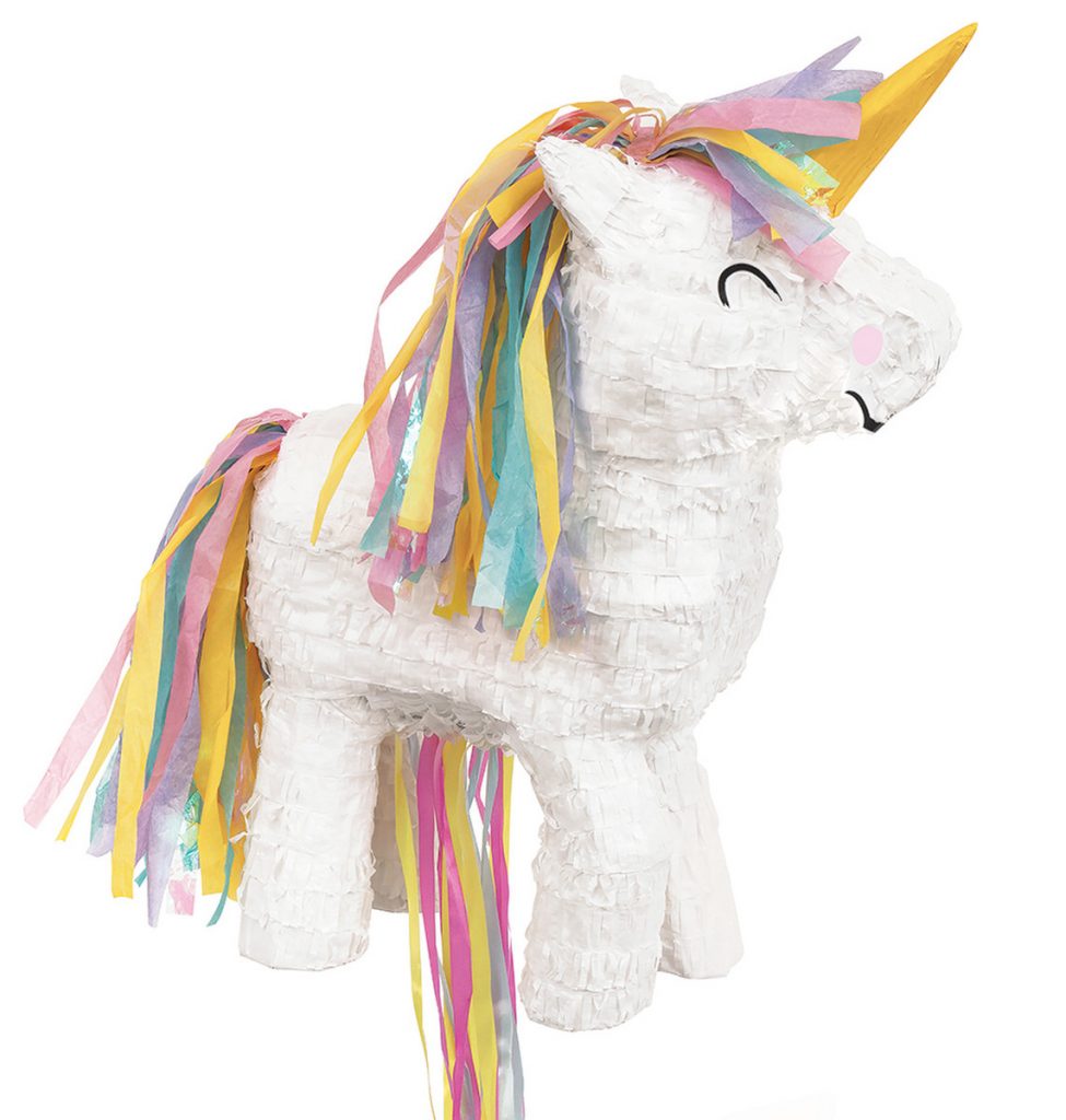 Pastel Rainbow Unicorn Pinata - Party Splendour