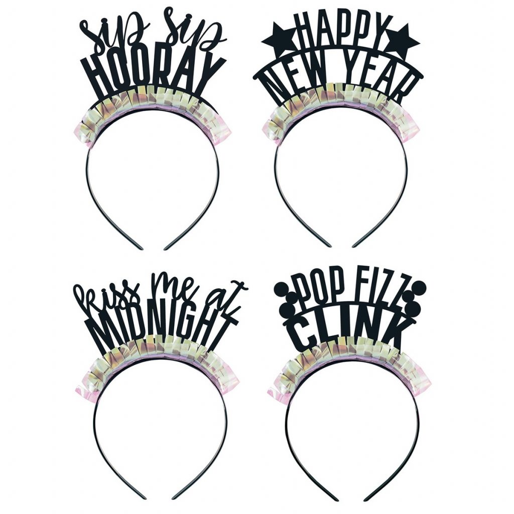 New Year Fringe Headbands - Party Splendour