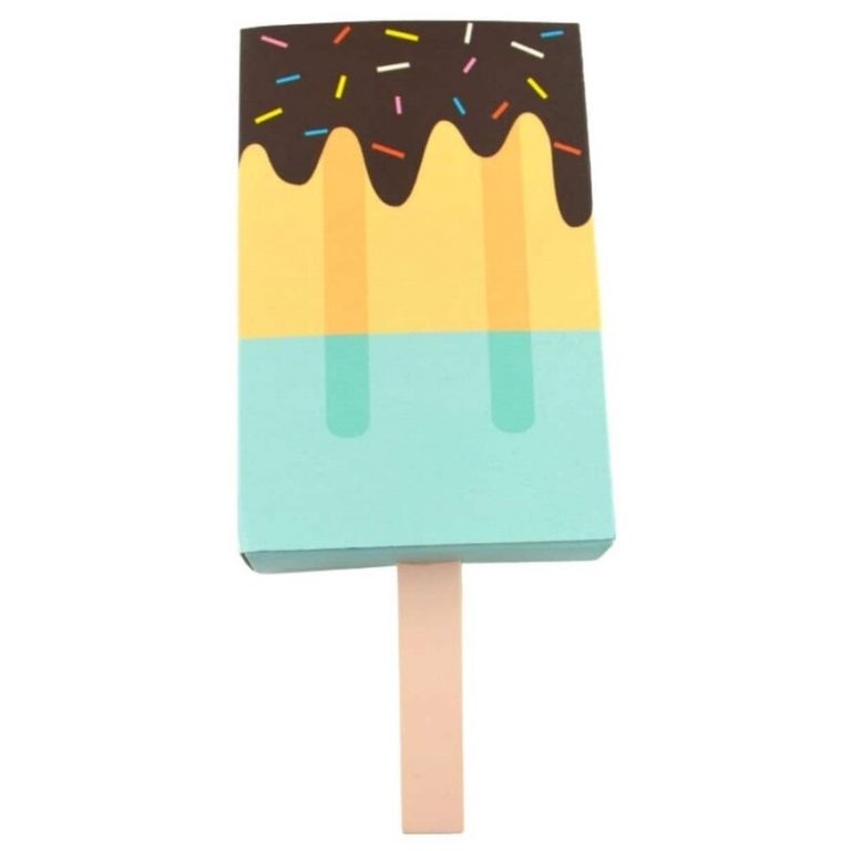 Blue Ice Cream Favour Box - Party Splendour