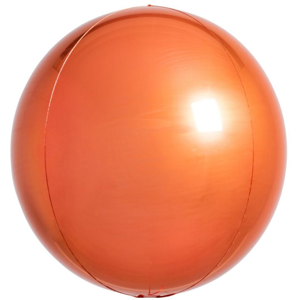 Orange Orbz Balloon - Party Splendour