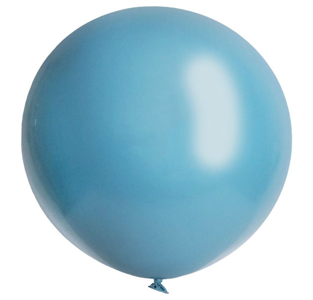 Blue Slate Jumbo Balloon – Party Splendour