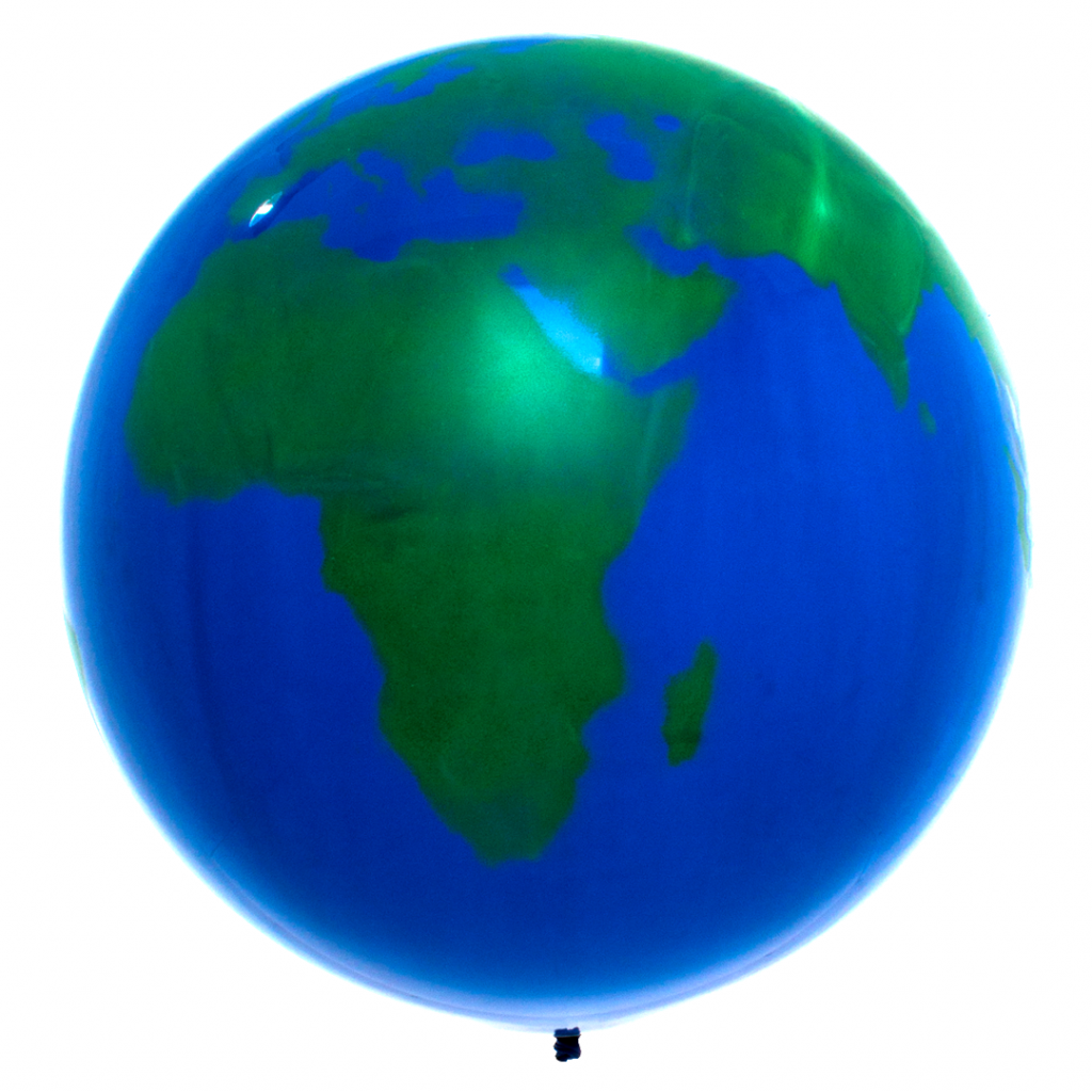 Globe Jumbo Balloon - Party Splendour