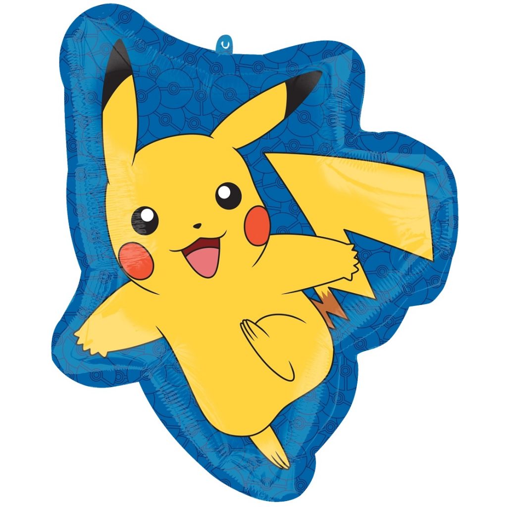 Pokemon Pikachu Shape Foil Balloon – Party Splendour